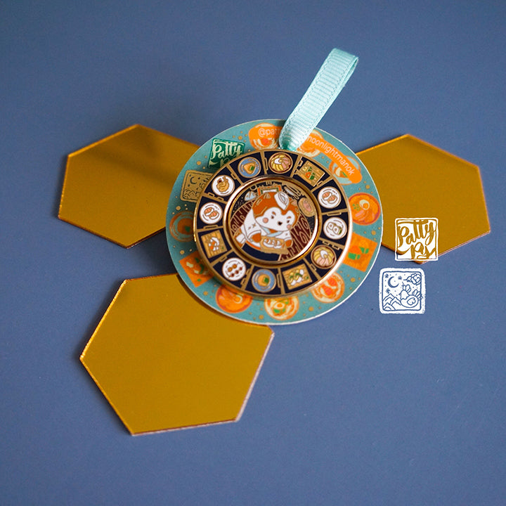 Sushi Shiba Rotating Enamel Pin – Moonlightmanok & co.